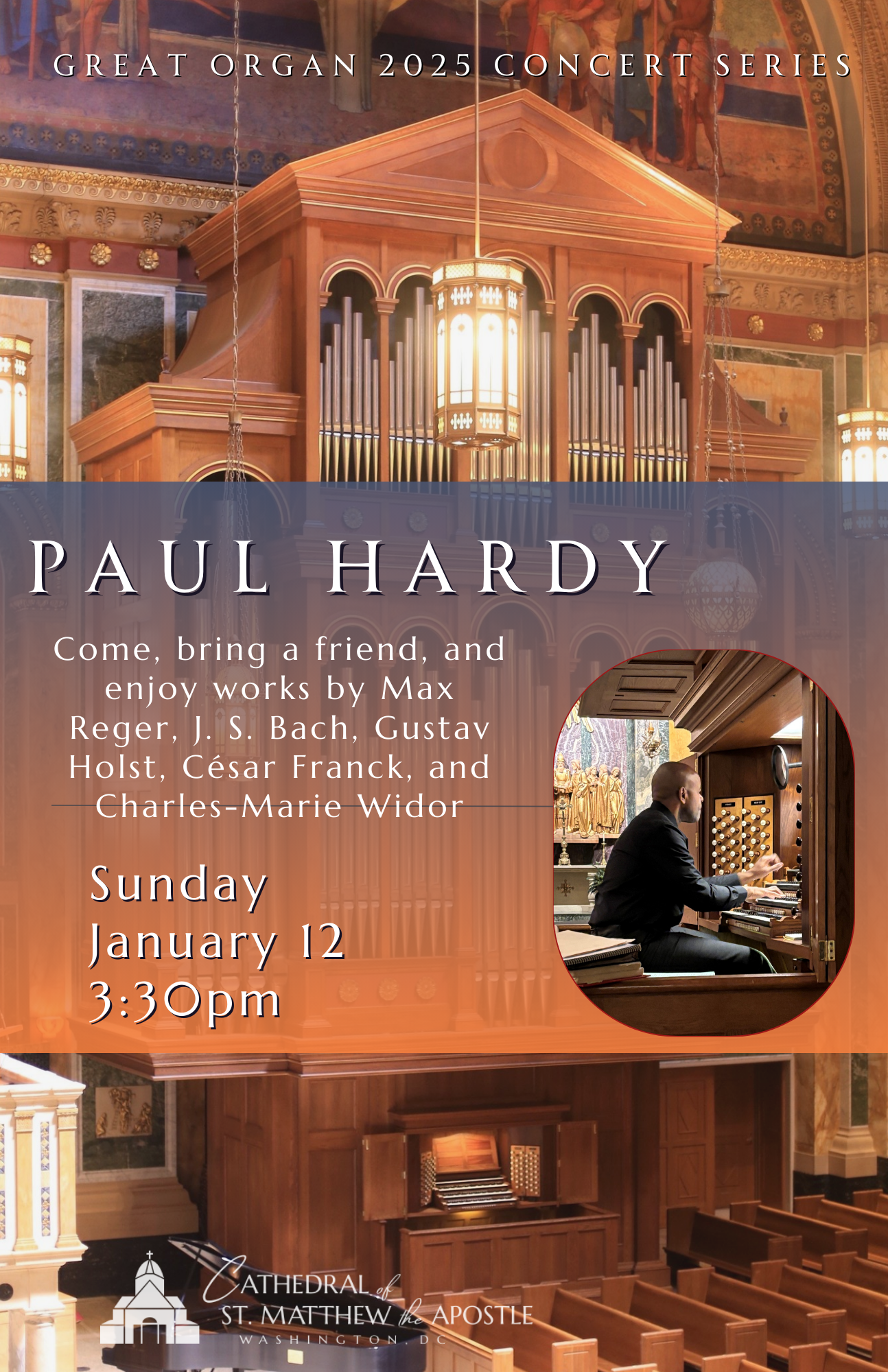 Organ Recital by Principal Organist Paul Hardy | Cathedral of St ...
